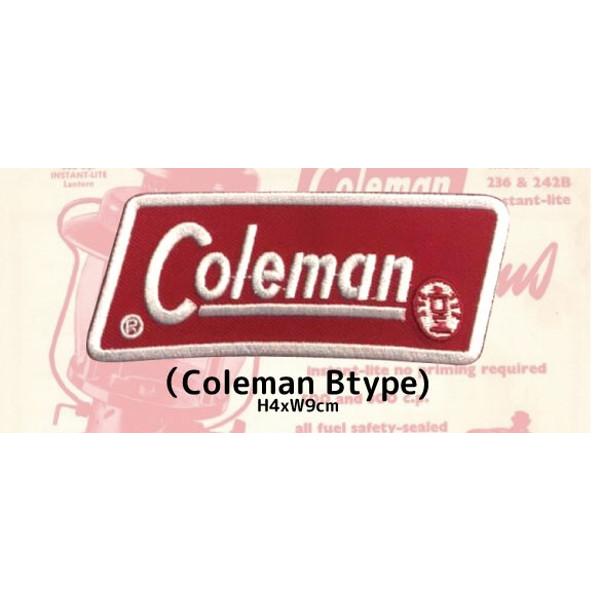 Coleman アイロンワッペン です。ジャンパーや帽子、カバンなどにつけてお楽しみください。カラフルでとてもNiceなデザインです。アイロン粘着シート加工済みです。※本来、アメリカ（インチ）規格サイズのためサイズに多少の誤差がある場合がご...
