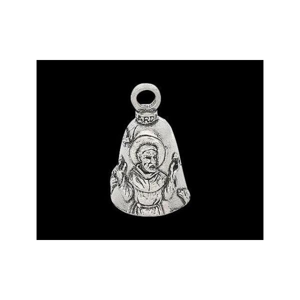 ●メーカー名：ガーディアンベル / Guardian Bell●商品名：St. Francisメーカー品番：・026472クローム合金ベル本体 縦：約40mm 直径：約25mmベル本体×1個 ポーチ×1個『バイカーベル』とも呼ばれ、アメリカ...