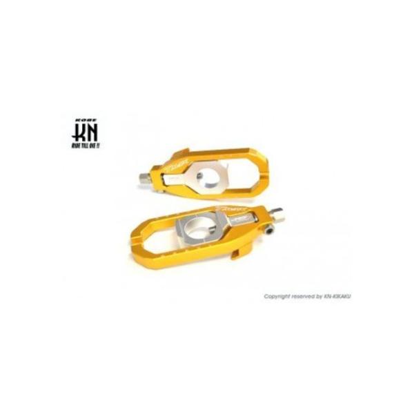 ●メーカー名：KN企画 / kn926(ケイエヌキカク)●商品名：MOS CNCチェーンアジャスター【TMAX530】ゴールドメーカー品番：YHT-59C-B03JANコード：4580630282381