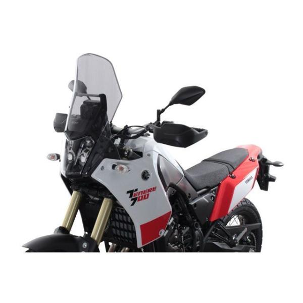 ●メーカー名：エムアールエー / MRA●商品名：スクリーンツーリング（スモーク）メーカー品番：MT278SJANコード：4549950966241Tenere700 テネレ700スモークアクリル縦：400mm 横：300mm（寸法：純正長...