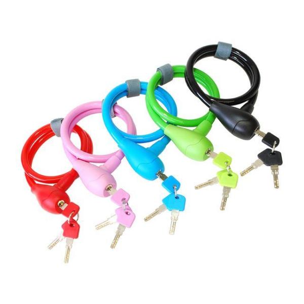 ●メーカー名：PALMY（自転車） / PALMY(パルミー)●商品名：P-4505 ワイヤーロック●カラー：ピンクメーカー品番：P-4505JANコード：4510676200414ワイヤー寸法：φ12mm×700mmディンプルキー 3本・...