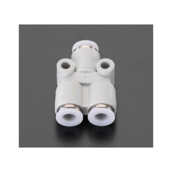 ●メーカー名：エスコ / ESCO●商品名：6 - 4mmx2 Y型ユニオンメーカー品番：EA140HM-64JANコード：4518340882201備考■材質…真鍮、樹脂（PBT）■使用流体…空気■使用圧力…0〜1MPa（0〜10kgf/...