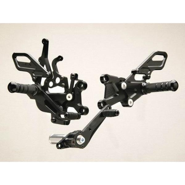 ●メーカー名：ストライカー / STRIKER●商品名：スペシャルステップキット 4ポジション（ブラック）メーカー品番：SS-AA289BJANコード：4580363910254CBR600RRカラーブラックアルマイト材質ジュラルミンポジシ...