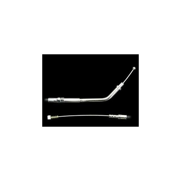 ●メーカー名：ネオファクトリー / Neofactory(ネオファク)●商品名：45in アイドルケーブル 45° ブラック 96-06y XL用メーカー品番：・000739スポーツスターファミリー汎用 アウター部：ブラック／金属部：クロー...