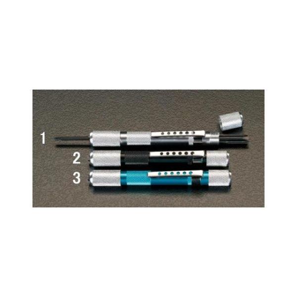 ●メーカー名：エスコ / ESCO●商品名：#NAME?メーカー品番：EA552B-2JANコード：4518340330399備考■ドライバーホルダー■（＋）ドライバービット…＃0・＃00■（−）ドライバービット…1.6mm・2.0mm・2...