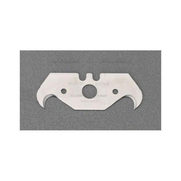 ●メーカー名：エスコ / ESCO●商品名：51x19x0.063mm カッターナイフ替刃（フックブレード/10枚）メーカー品番：EA589CS-1AJANコード：4548745245066備考■仕様…旧EA589CS-10用■EA589C...