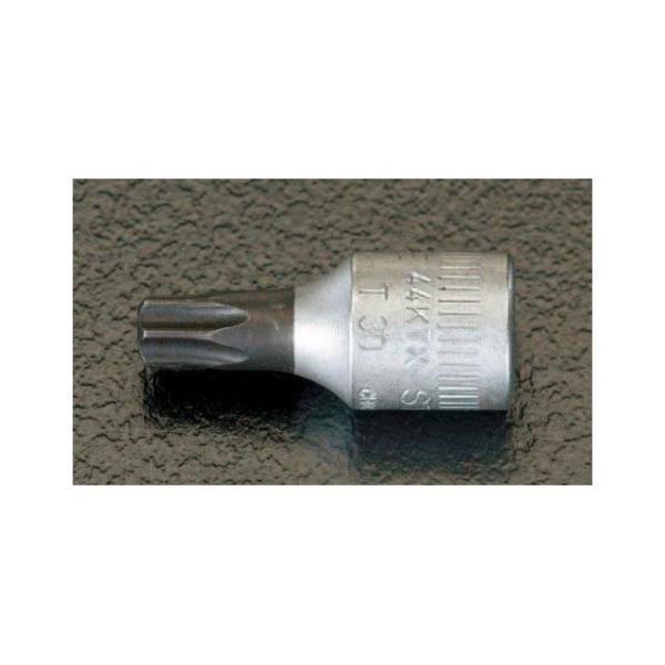 ●メーカー名：エスコ / ESCO●商品名：1/4”DRxT30 Torx ビットソケットメーカー品番：EA611BD-30JANコード：4518340044104備考■差込角…1/4”■サイズ…T30先端外形寸法（mm）：5.5全長（L1...