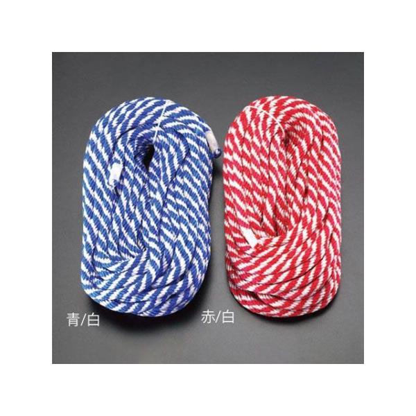 ●メーカー名：エスコ / ESCO●商品名：φ12.7mm10.6m ポリロープ（赤/白）メーカー品番：EA628AM-4JANコード：4550061598924備考■使用荷重…95.8kg■サイズ…φ12.7mm×10.6m■材質…ポリプ...