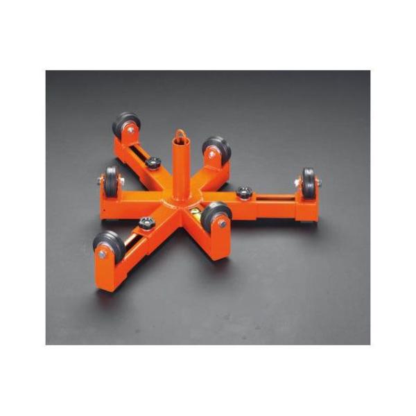 ●メーカー名：エスコ / ESCO●商品名：1200mm ケーブルドラム用ローラー（脚部スライド式）メーカー品番：EA632AE-3JANコード：4518340035966備考■ゴム車輪径…75mm■耐荷重…600kg■スチール製フレーム■...