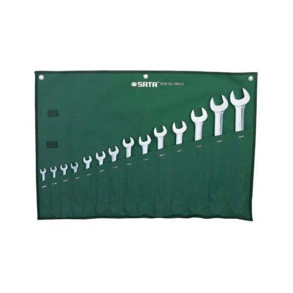 ●メーカー名：エスコ / ESCO●商品名：14本組 片目片口スパナセットメーカー品番：EA684AA-4JANコード：4518340384675備考■材質…クロムバナジウム鋼■全長…159〜426mm■12ポイント■15°タイプ■サイズ（...