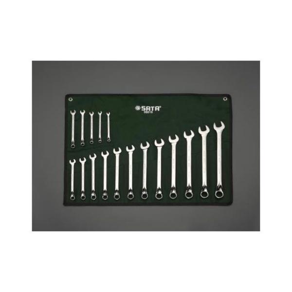 ●メーカー名：エスコ / ESCO●商品名：17本組 片目片口スパナセットメーカー品番：EA684AA-6JANコード：4550061042144備考■セット内容…17本組■材質…クロムバナジウム鋼■12ポイント■15°タイプ■サイズ（mm...