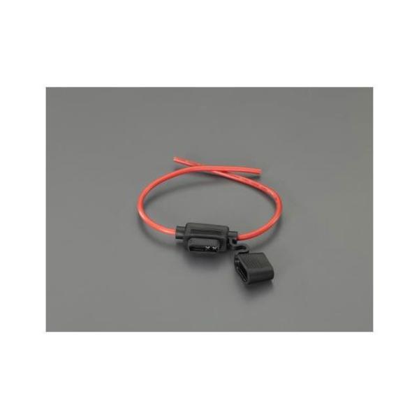 ●メーカー名：エスコ / ESCO●商品名：30A 平型ヒューズホルダー（防水型）メーカー品番：EA758ZS-200JANコード：4548745265392備考■定格電流…30A■耐熱温度…-10〜80度■適用ヒューズ…平型ヒューズ30A...