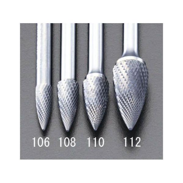 ●メーカー名：エスコ / ESCO●商品名：8x19mm/6mm軸 Coated 超硬バーメーカー品番：EA819VF-108JANコード：4548745387940備考■刃形状…ファインダイヤモンドカット■材質…タングステンカーバイド、T...