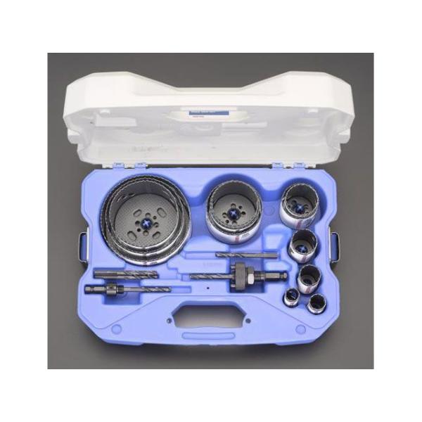 ●メーカー名：エスコ / ESCO●商品名：ホールソーセット LENOX （一般設備用）メーカー品番：EA823LD-1JANコード：4550061089798備考■セット内容…一般設備用・ホールソー：12本EA823L-19、EA823L...