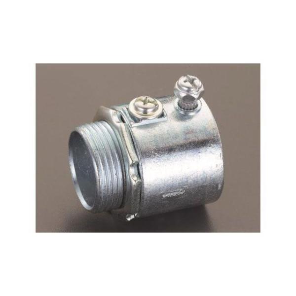 ●メーカー名：エスコ / ESCO●商品名：E31 ねじ無しコネクタメーカー品番：EA940CT-46JANコード：4548745426250備考■呼び…E31■サイズ（mm）…L1：14.5、L2：21.0■材質…亜鉛ダイキャスト■電線管...