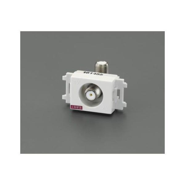 ●メーカー名：エスコ / ESCO●商品名：首ふり機能 テレビコンセント端末型メーカー品番：EA940P-35AJANコード：4550061128428備考■メーカー…日本アンテナ■型番…LKE7PSP■入力-TV端子間電流通過型…最大DC...