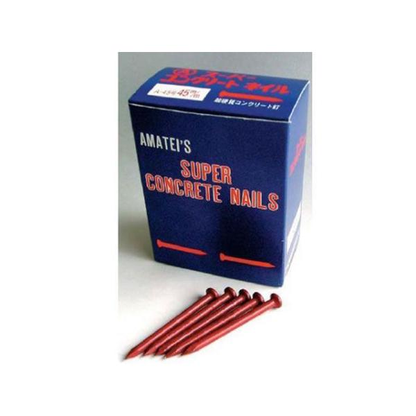 ●メーカー名：エスコ / ESCO●商品名：4.5x75mm コンクリート釘（約50本）メーカー品番：EA945SH-59AJANコード：4550061608685備考■サイズ（mm）…4.5×75■材質…鉄■入数…100本■スムース■角先■平頭