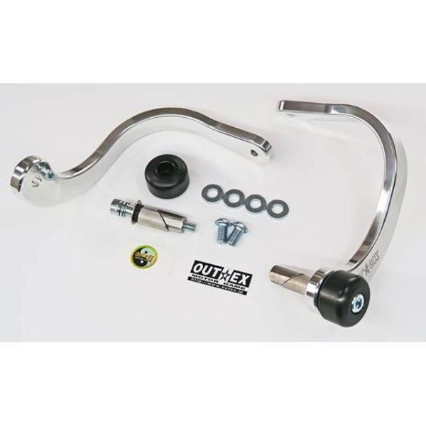 ●メーカー名：アウテックス / OUTEX●商品名：振動吸収レバーガード 削り出しワンピース CT125 ハンターカブ用●タイプ 板厚10mm カラー バフ仕上げメーカー品番：VALG-Z10-CT125CT125 HUNTER Cub C...