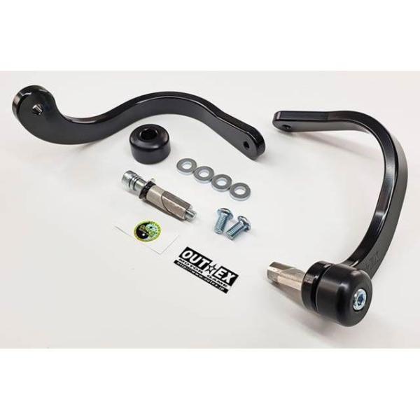 ●メーカー名：アウテックス / OUTEX●商品名：振動吸収レバーガード 削り出しワンピース CT125 ハンターカブ用●タイプ 板厚10mm カラー ブラックアルマイトメーカー品番：VALG-Z10-CT125CT125 HUNTER C...