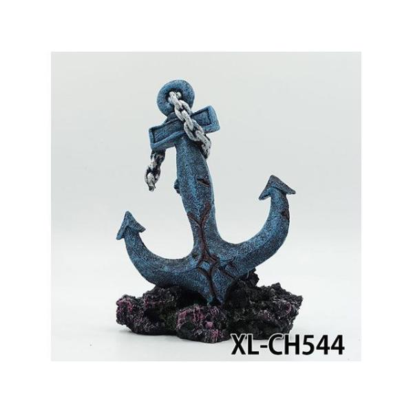 ●メーカー名：アルファテック / ALFA TEC●商品名：XL-CH544 イカリ（小） 水槽 ケージ 飼育ケース インテリア オーナメント アクセサリー オブジェ オーナメント ジオラマ レイアウト 装飾 置物 観賞魚 爬虫類 熱帯魚メ...