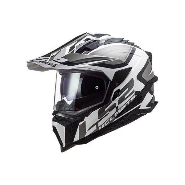 ●メーカー名：エルエスツーヘルメット / LS2 HELMETS(エルエスツー)●商品名：EXPLORER F/エクスプローラーエフ（マットブラックホワイト）●サイズ Sメーカー品番：407012102SJANコード：45623436011...