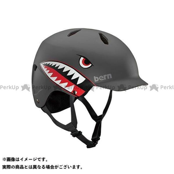 ●メーカー名：バーン（自転車） / bern(バーン)●商品名：自転車 児童用ヘルメット bern（バーン）［BANDITO］ バンディート 小学生対象（Satin Grey Flying Tiger）●サイズ：M/Lメーカー品番：BE-B...