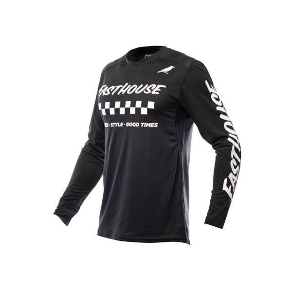 ●メーカー名：ファストハウス / FASTHOUSE●商品名：エルロッドジャージ（ブラック）●サイズ Mメーカー品番：D1316JANコード：4547836407772カラーブラック特徴■吸湿速乾素材を使用し、常に体をドライな状態に保つ。・...