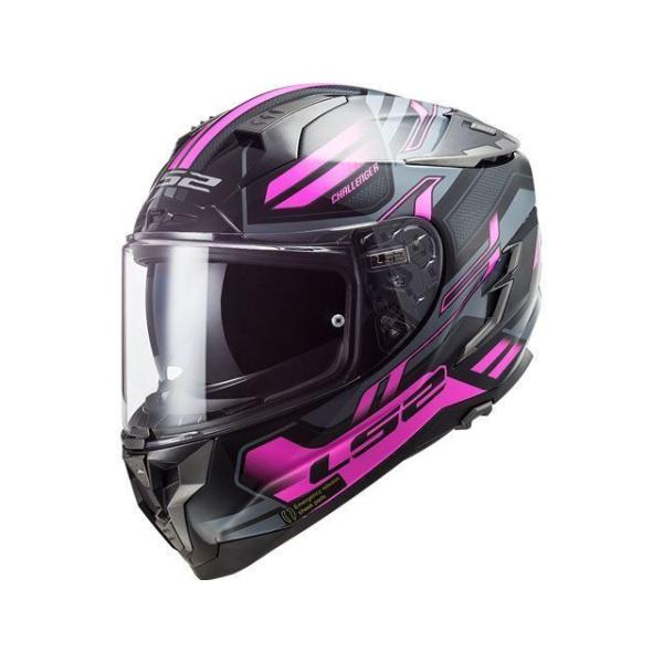 ●メーカー名：エルエスツーヘルメット / LS2 HELMETS(エルエスツー)●商品名：CHALLENGER F（SPIN BLACK TITANIUM PINK）●サイズ XXLメーカー品番：103275046XXLJANコード：456...