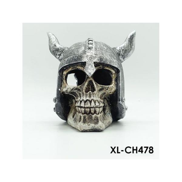 ●メーカー名：アルファテック / ALFA TEC●商品名：XL-CH478 ドクロ 骸骨 ガイコツ 甲冑（小）水槽 ケージ 飼育ケース インテリア オーナメント アクセサリー オブジェ オーナメント ジオラマ レイアウト 装飾 置物 観賞...