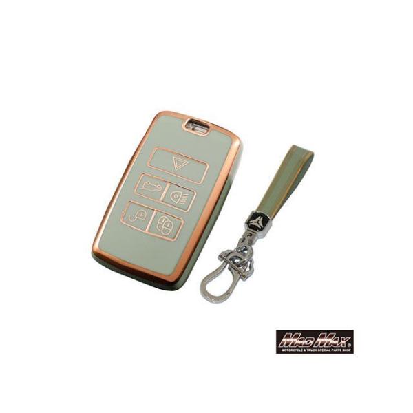 ●メーカー名：マッドマックス / MADMAX●商品名：ランドローバー専用 ゴールドライン TYPE B 5ボタン式 TPUソフト スマートキーケース（グリーン）メーカー品番：MM50-B11-LA05JANコード：458957943301...