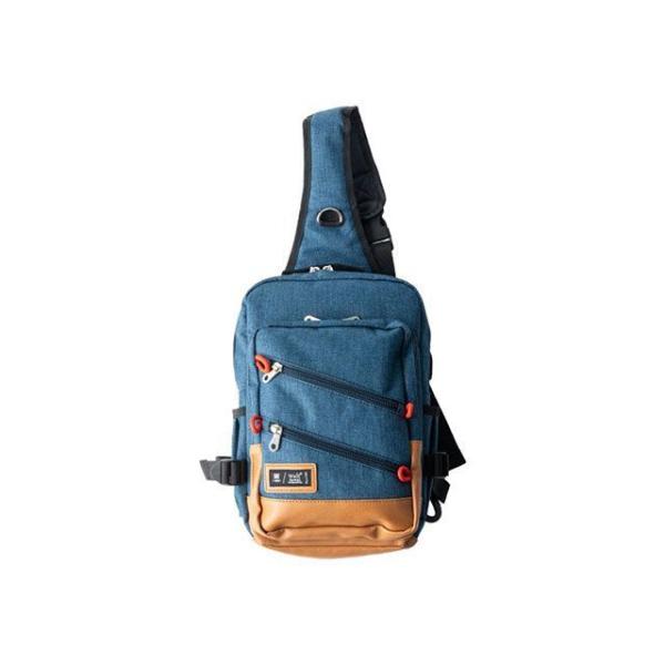 ●メーカー名：ウォルト / Walt●商品名：410-086Y LUGER USB-PORT MIDDLE BODY BAG（ネイビー）メーカー品番：WO410-086YNVJANコード：4582322058168ネイビー杢調ポリエステル×...