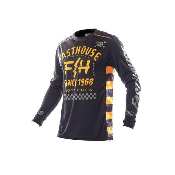 ●メーカー名：ファストハウス / FASTHOUSE●商品名：オフロードジャージ（ブラック/アンバー）●サイズ Mメーカー品番：D1291JANコード：4547836448942カラーブラック/アンバー特徴■メイン生地は吸湿発散性（汗や水分...