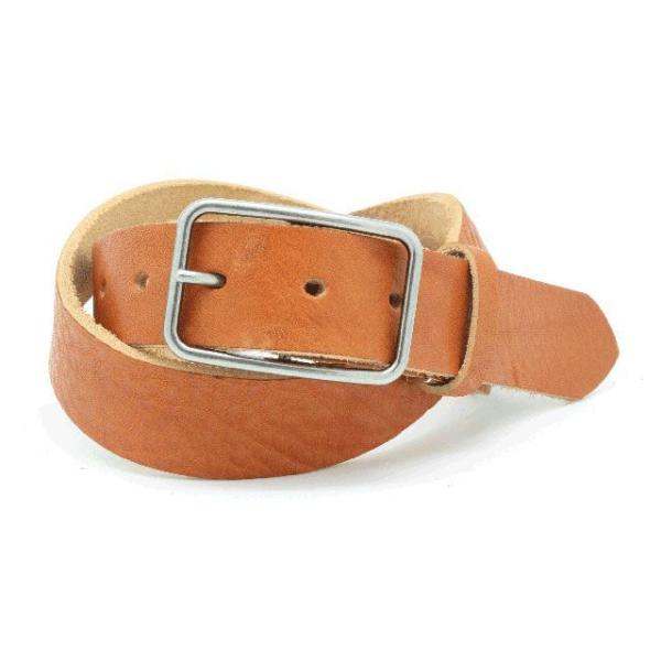 ●メーカー名：LOCAL WORKS(ローカルワークス)●商品名：VACHETTA 35mm幅 THIN BUCKLE BELT（ブラウン）メーカー品番：RC-072Lブラウン牛革フリー栃木レザーバケッタを使用したベルト※画像はイメージです。
