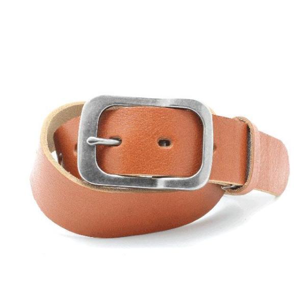 ●メーカー名：LOCAL WORKS(ローカルワークス)●商品名：VACHETTA 40mm幅 DEFORMATION GARRISON BUCKLE BELT（ブラウン）メーカー品番：RC-047Lブラウン牛革フリー栃木レザーバケッタを使...