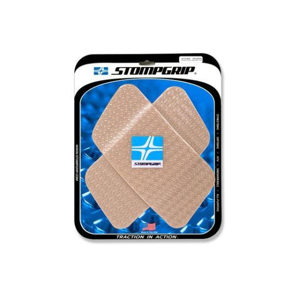 ●メーカー名：ストンプグリップ / STOMP GRIP●商品名：トラクションパッド タンクキット●カラー クリアメーカー品番：50-14-0005CJANコード：4550255410094汎用 エラストマー樹脂四辺形（12.7x27.3）...