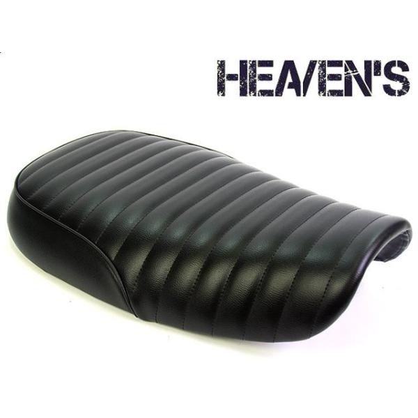 ●メーカー名：ヘブンズ / HEAVEN’S●商品名：バンバン フラットシート●タイプ タックロールメーカー品番：VAN-BK-CJANコード：4580436886837VanVan 200 バンバン200ブラックフラットシートシートフォー...