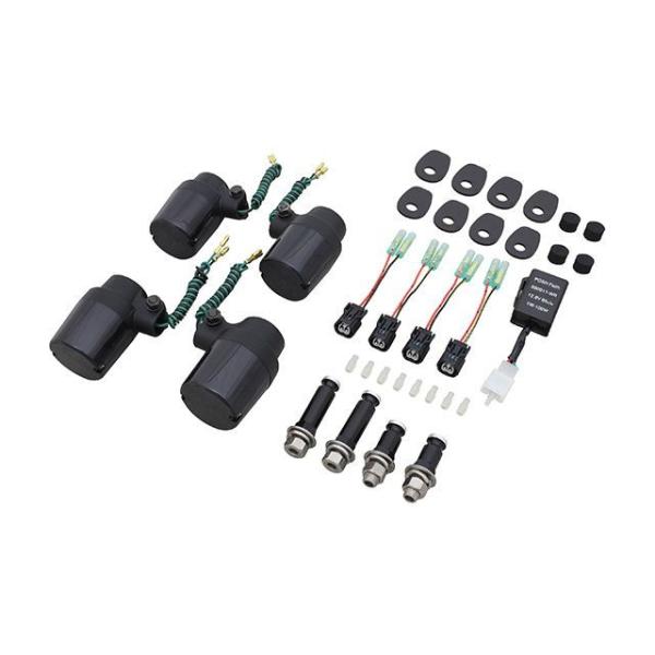 ●メーカー名：ポッシュフェイス / POSH Faith●商品名：スーパーバイクウインカーキット（ブラックボディ/スモークレンズ）メーカー品番：・132095-16JANコード：4945716169534Z650RSZ900RSZ900RS...