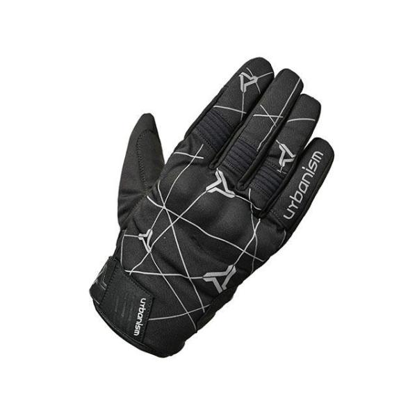 ●メーカー名：アーバニズム / urbanism●商品名：UNG-253 アーバンライドウィンターグローブ（ブラック/レイシルバー）●サイズ Mメーカー品番：UNG-253JANコード：4580412741662ブラック/レイシルバー甲側：...