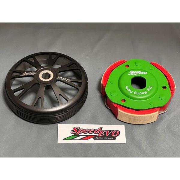 ●メーカー名：SpeedEvo(スピードエボ)●商品名：クラッチキット PCXメーカー品番：SECK006JANコード：4562372907760PCX PCX125Speed Evo製クラッチキット摩擦係数の高いラインニングと接触面スリッ...
