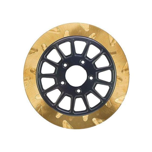 ●メーカー名：LyndallBrakes(リンドールブレーキ)●商品名：SMOOTH/13SPOKE 11.8in GLD/BK 7mm厚 リアメーカー品番：・029464Vロッドファミリー汎用 ツーリングファミリー汎用 1204-2135...