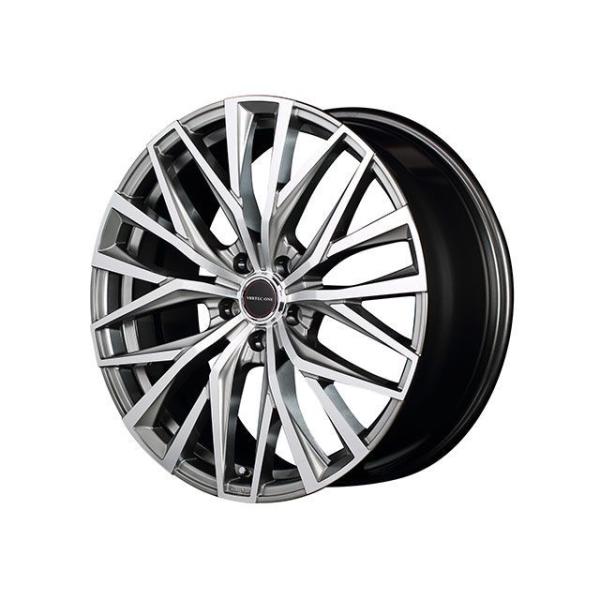 ●メーカー名：MID(エムアイディー)●商品名：VERTEC ONE ALBATROSS（HS1 ハイパーシルバーポリッシュ）JANコード：4560234972222HS1 ハイパーシルバーポリッシュ18x7.0J+48 5H100汎用工法...