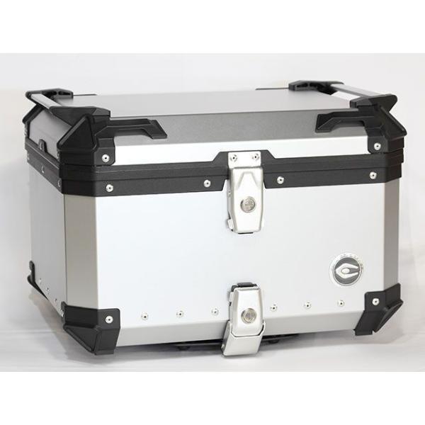 ●メーカー名：クーケース / COOCASE●商品名：リア アルミ トップケース  Q5 55L（シルバー）メーカー品番：CCX550SJANコード：4570134350143シルバー積載容量目安：55リットル外寸（mm）：340×480×...