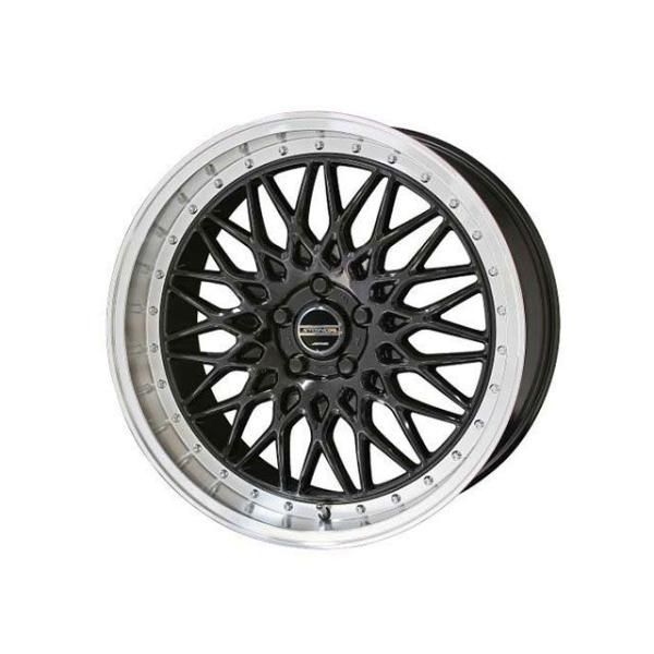 ●メーカー名：STEINER(シュタイナー)●商品名：FTX 19×8.0J/インセット＋45/ホール5穴/PCD100/オニキスブラックxリムポリッシュJANコード：4982716983524オニキスブラックxリムポリッシュ1980＋45...