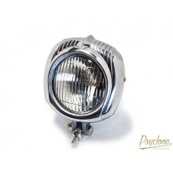 ●メーカー名：サイクロン / Psyclone●商品名：Vintage Electroline 54 レプリカライト クリアレンズメーカー品番：OSC-LIT016Cハーレー汎用 ■ボディー：アルミ鋳造 バフ仕上げ■レンズ：ガラス 4-1/...
