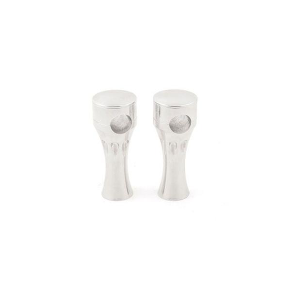 ●メーカー名：ケンズファクトリー / kens-factory●商品名：4”Polished Riserメーカー品番：2-004ハーレー汎用 アルミビレット、ブラック＆マシーンカット仕上げ。ALL HD1inc HandlebarsMade...