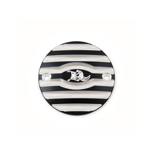 ●メーカー名：ケンズファクトリー / kens-factory●商品名：Point cover 2hole Black/Machine cut Ribbedメーカー品番：8-903その他ハーレーFitment/Application：84-...