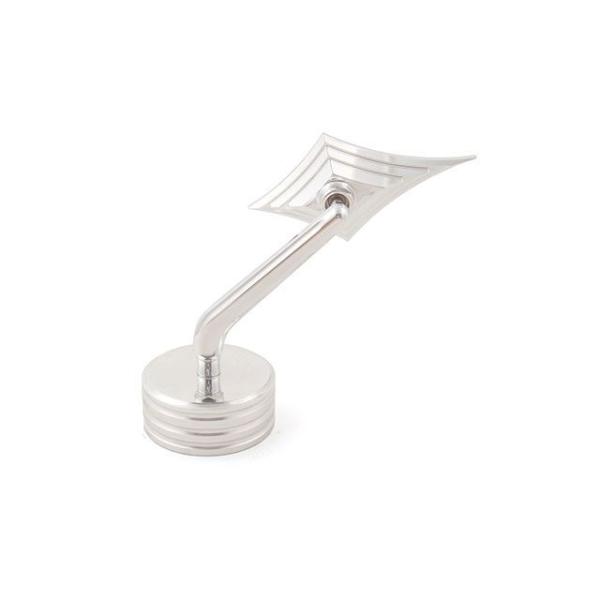 ●メーカー名：ケンズファクトリー / kens-factory●商品名：Rapide Siries Mirror”Pointed”Polished Leftメーカー品番：12-212ハーレー汎用 ALL HDアルミビレット、ポリッシュ仕上げ...