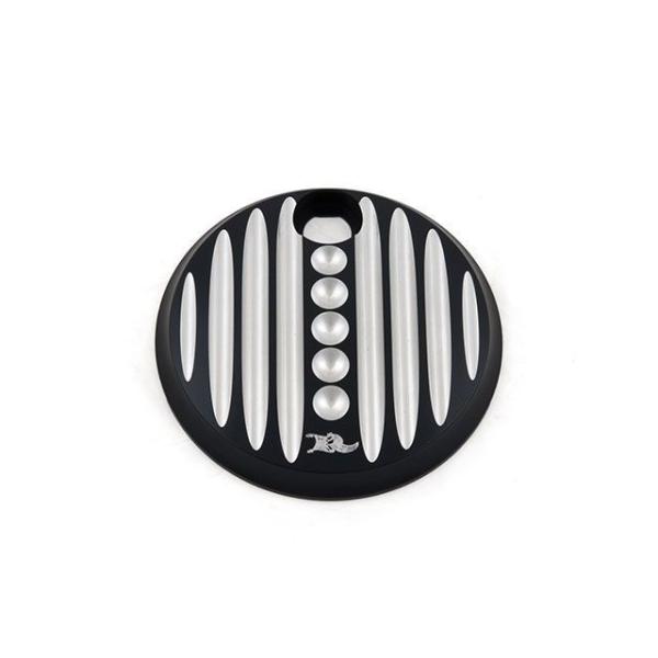 ●メーカー名：ケンズファクトリー / kens-factory●商品名：Gas Cap Cover Black＆Machine Cut08upFLメーカー品番：12-031FLHX Electra Glide Special FLHX エレ...