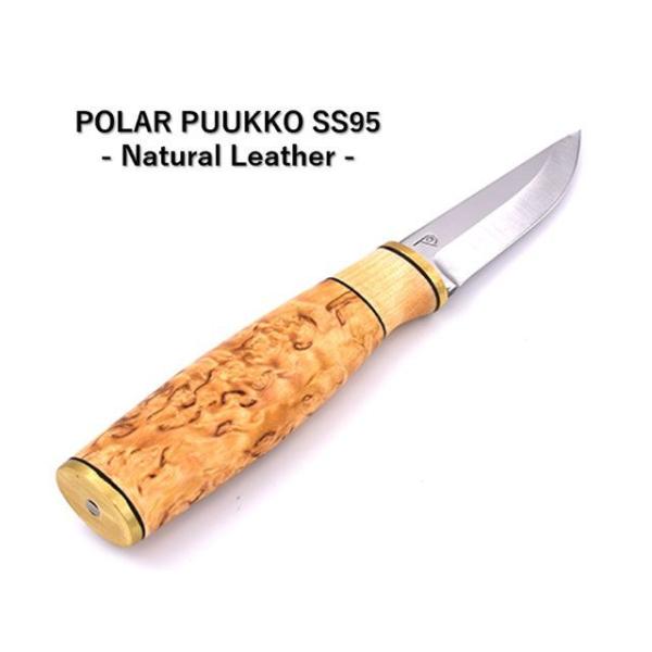 ●メーカー名：BRISA(ブリサ)●商品名：POLAR PUKKO SS95 NATURAL LEATHERメーカー品番：24156JANコード：6438527018248X50CRMoV15ステンレスハンドル素材：CURLY BIRCH（...