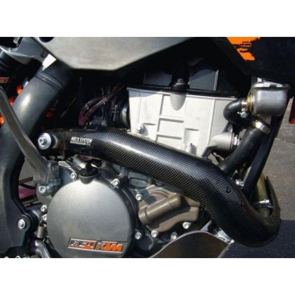 ●メーカー名：メカシステム / MECA’SYSTEM●商品名：Protecting carbon manifold KTM 450/500 EXCF AM 2012-2016）/HUSABERG 450/501 FE 2013-2014 ...